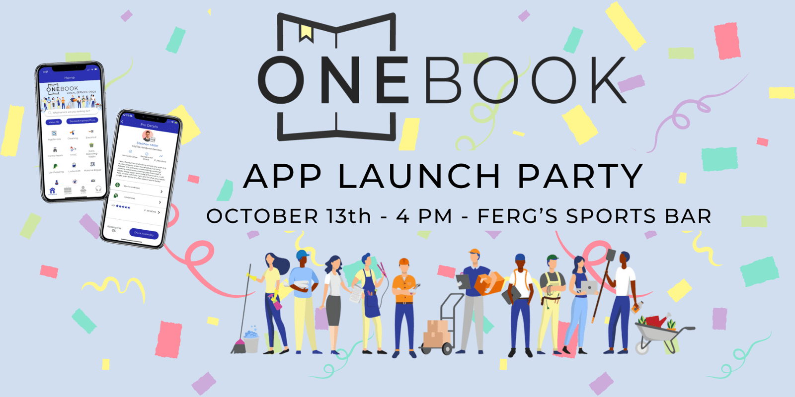 onebook launch party